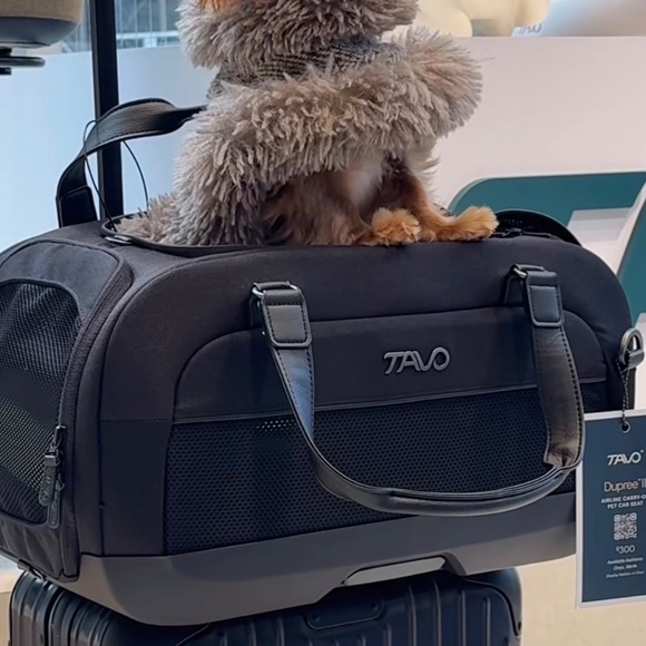 tavo | Small Pets | Tavo Airline Carryon Pet Car Seat Dupree Ii New ...